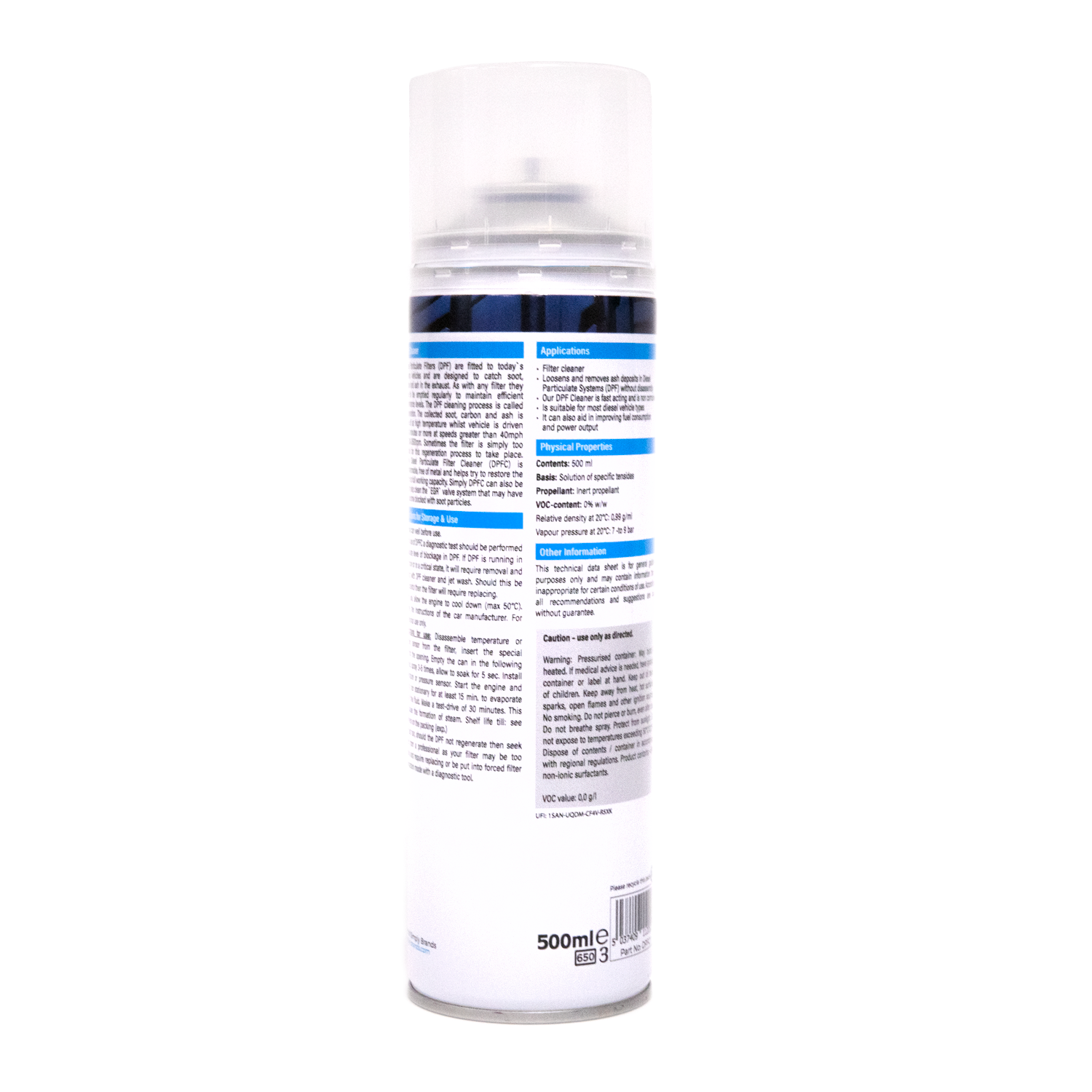 DPF Spray Cleaner | Simply Brands | Private Label
