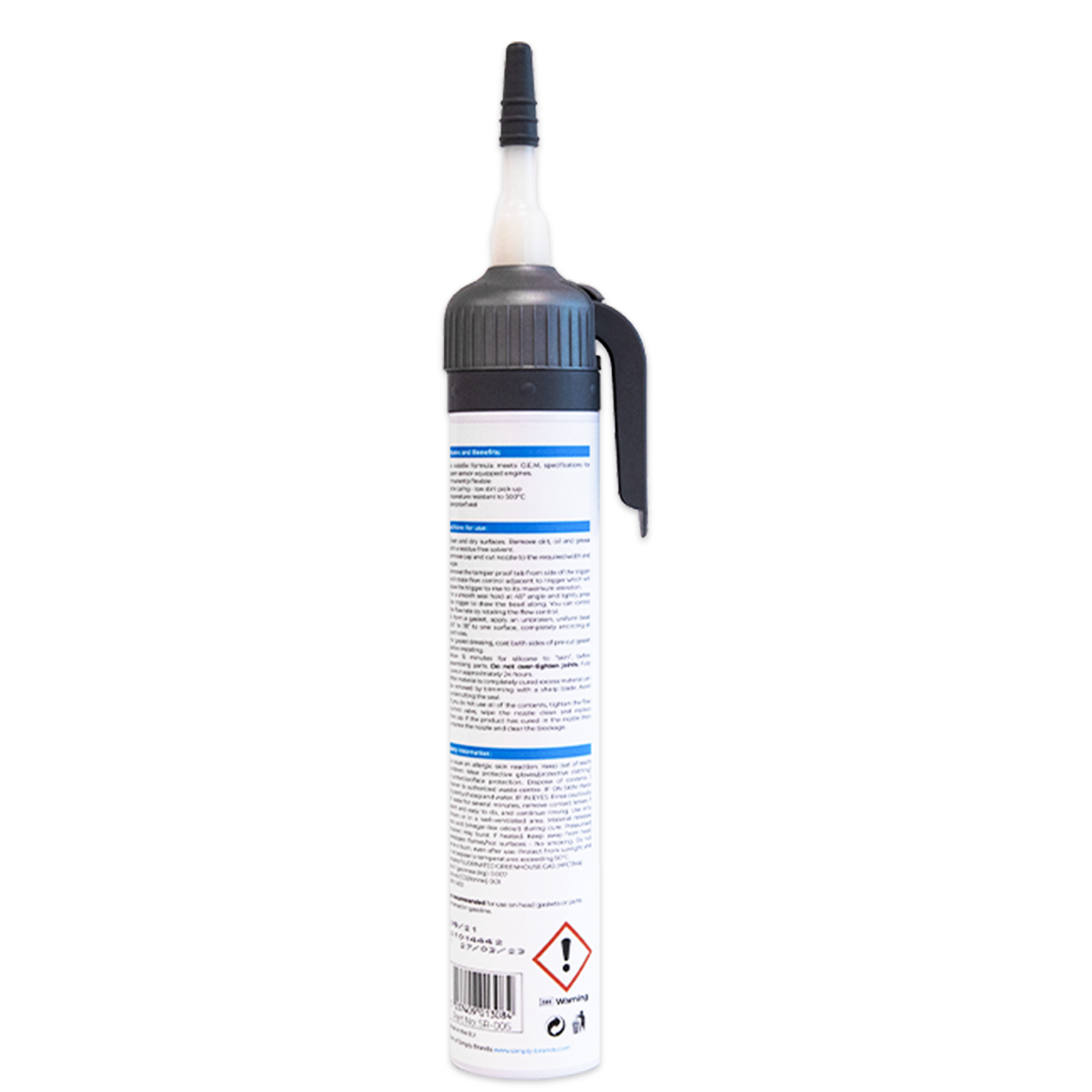 High Temperature Instant Gasket (Black) | Simply Brands | Private Label