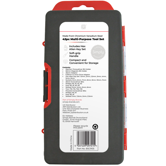 42pc Multi-Purpose Tool Set | Simply Brands | Private Label