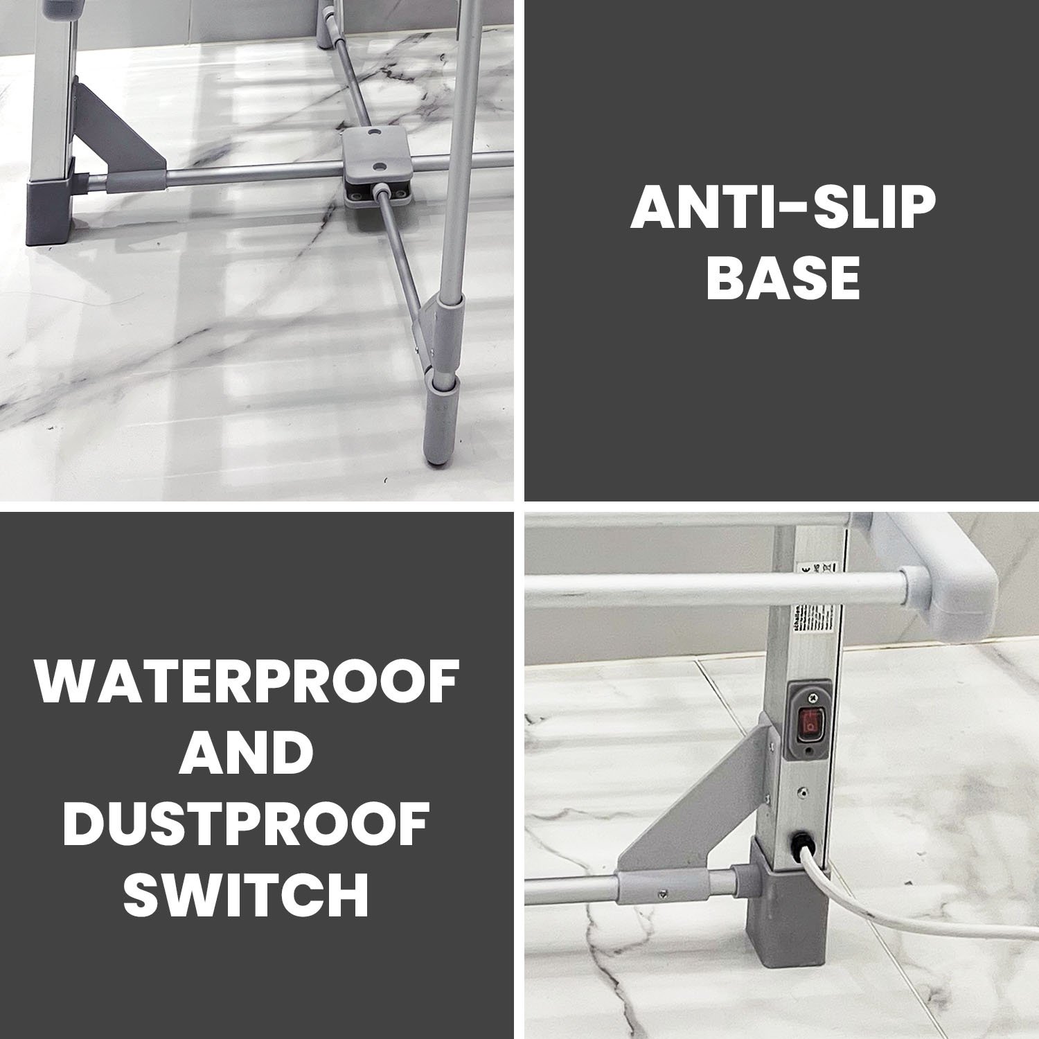 3 Tier Electric Clothes Dryer Rack with Cover | Simply Brands | Private ...