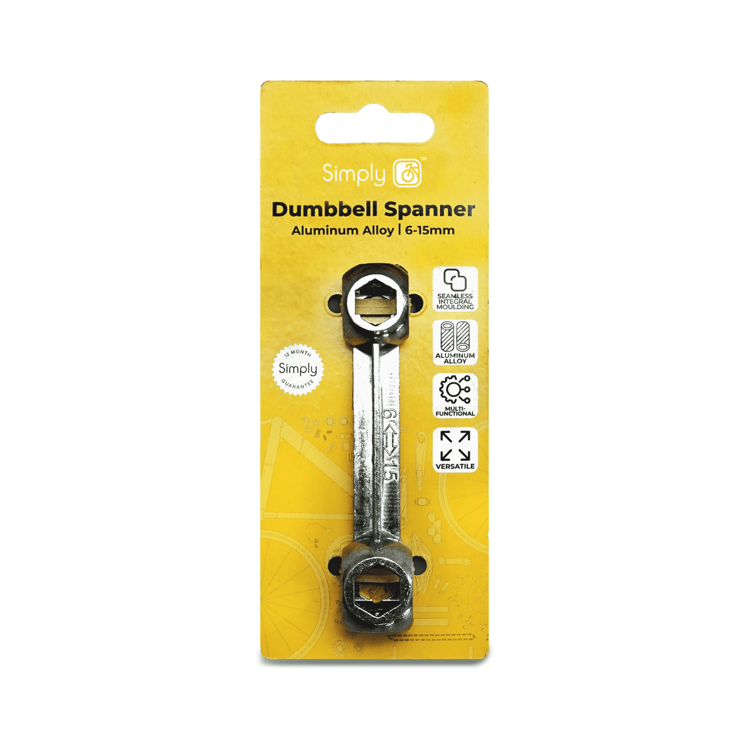 Dumbbell Spanner | Simply Brands | Private Label
