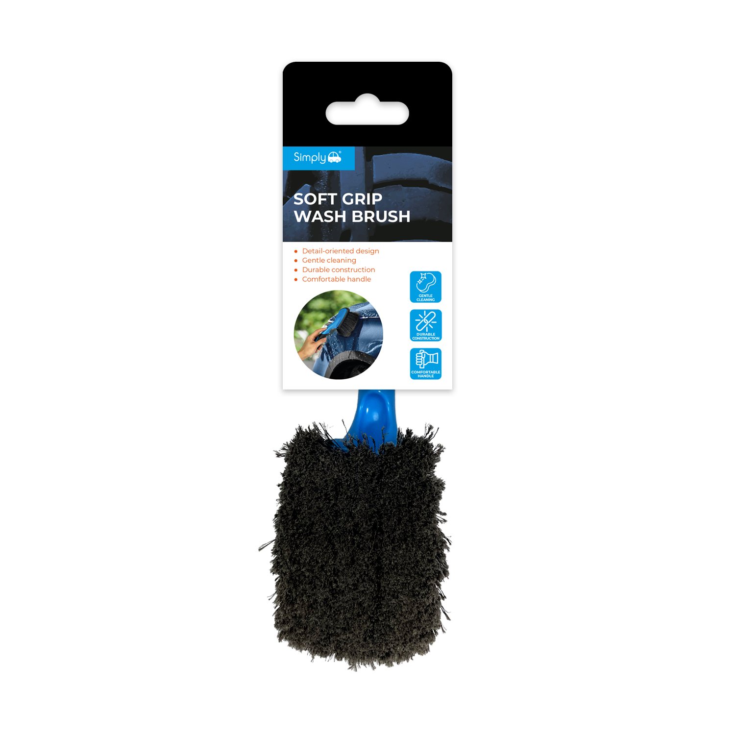 Soft Grip Wash Brush | Simply Brands | Private Label