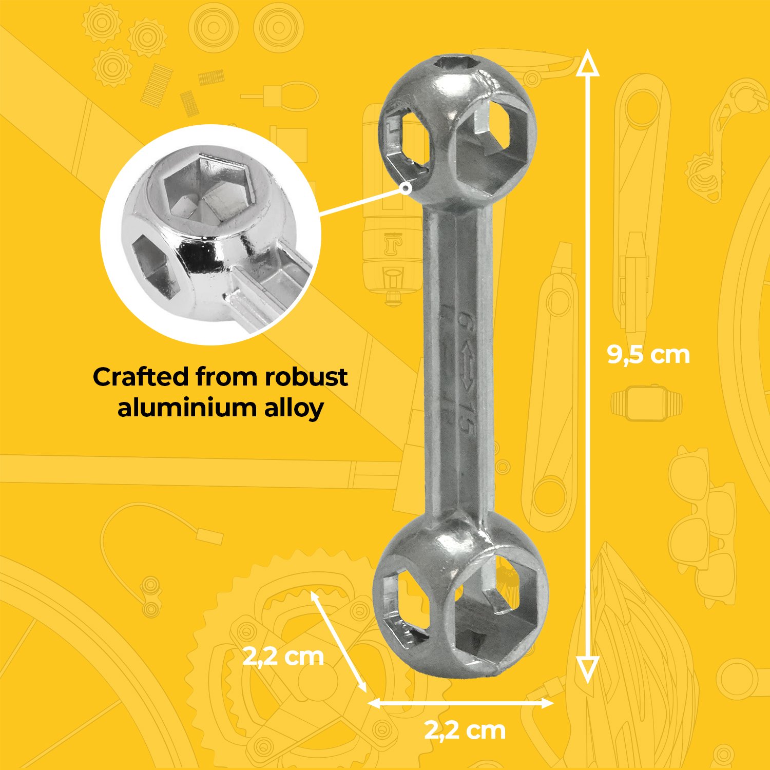 Dumbbell Spanner | Simply Brands | Private Label