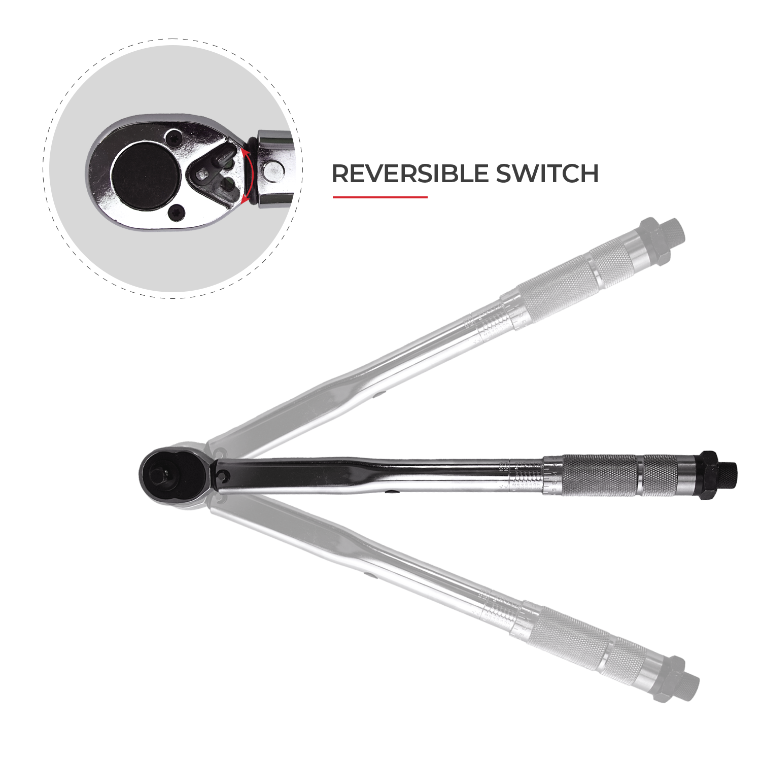 3/8"D Torque Wrench (19-110Nm range) | Simply Brands | Private Label