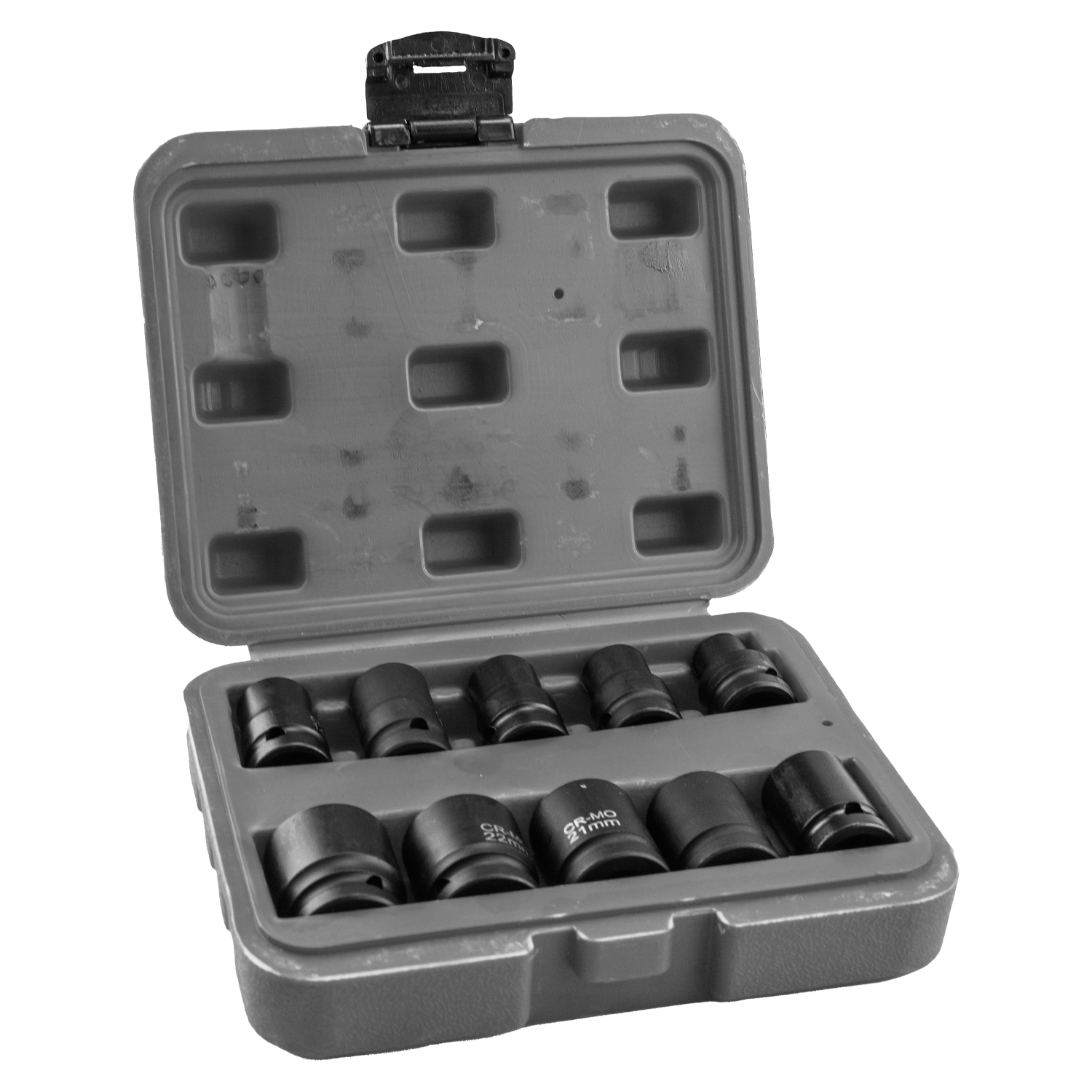 10 PCE 1/2'' Metric Impact Sockets (9-27mm) | Simply Brands | Private Label
