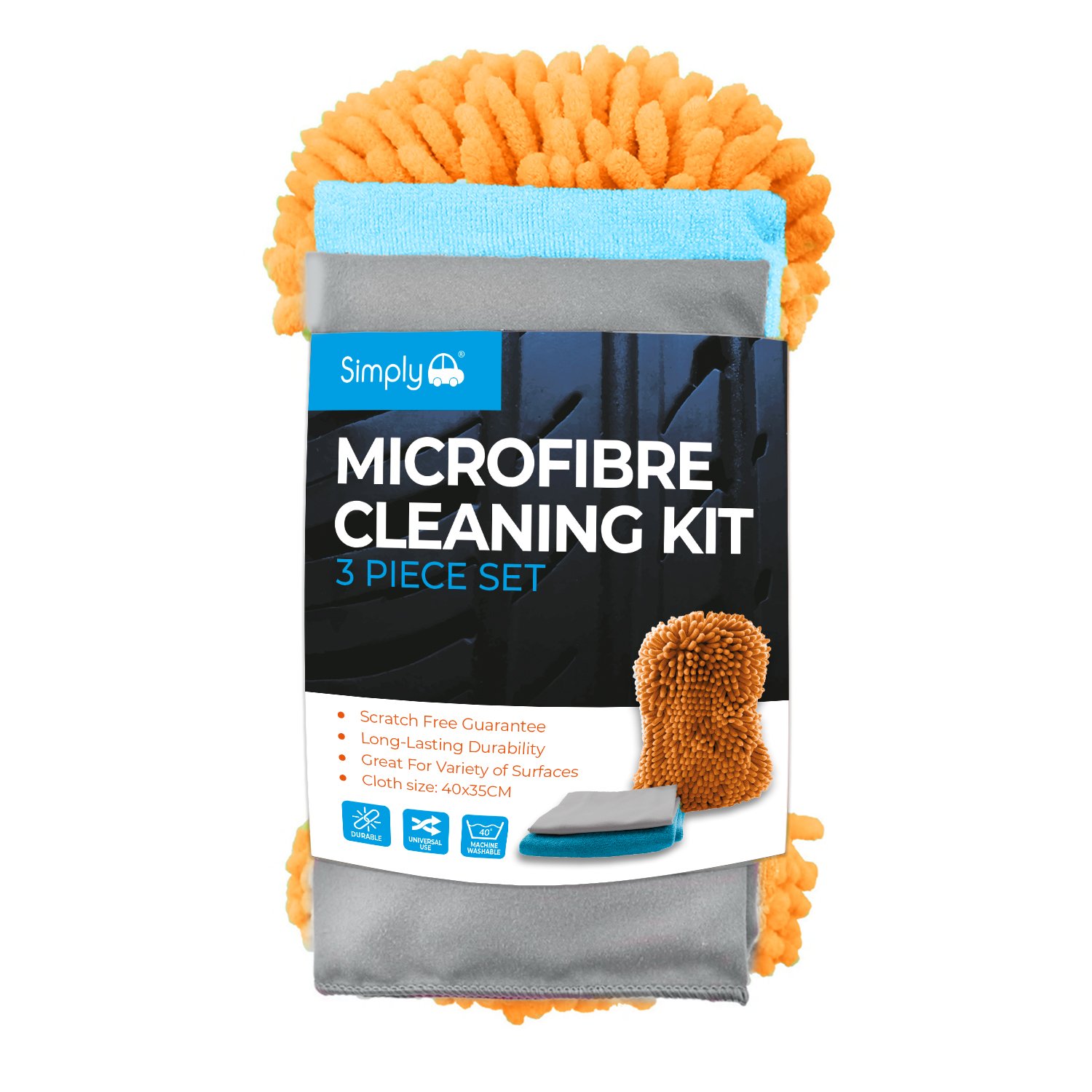 Microfibre Cleaning Kit | Simply Brands | Private Label