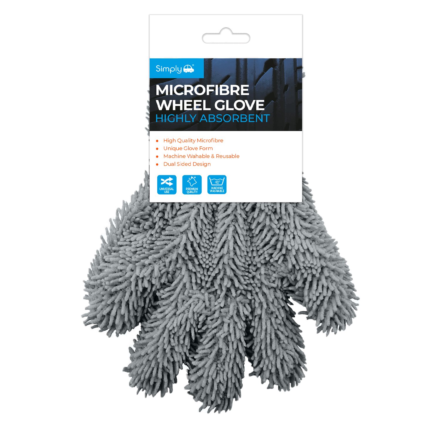 Microfibre Wheel Glove | Simply Brands | Private Label