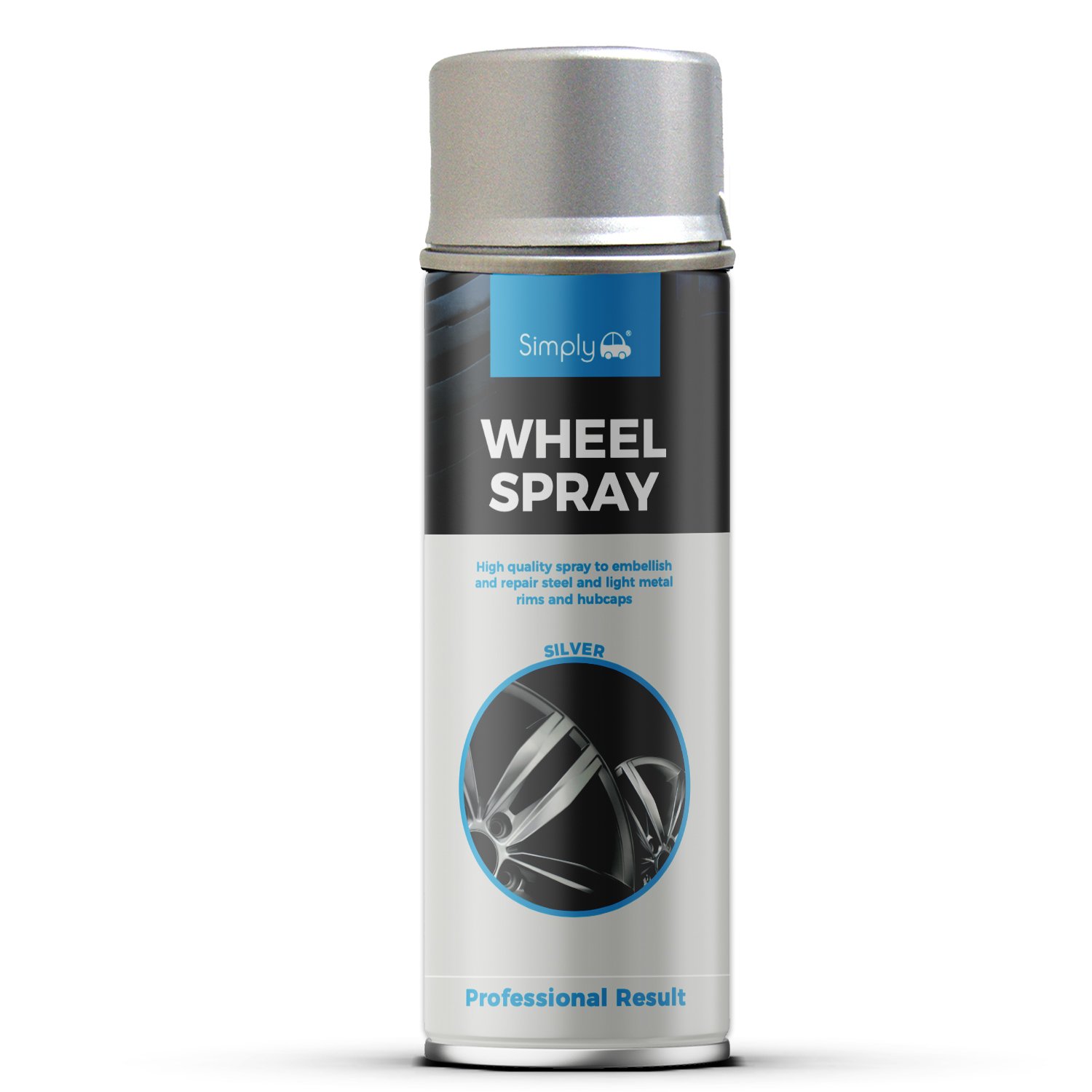 Wheel Spray 500ml (Silver) | Simply Brands | Private Label