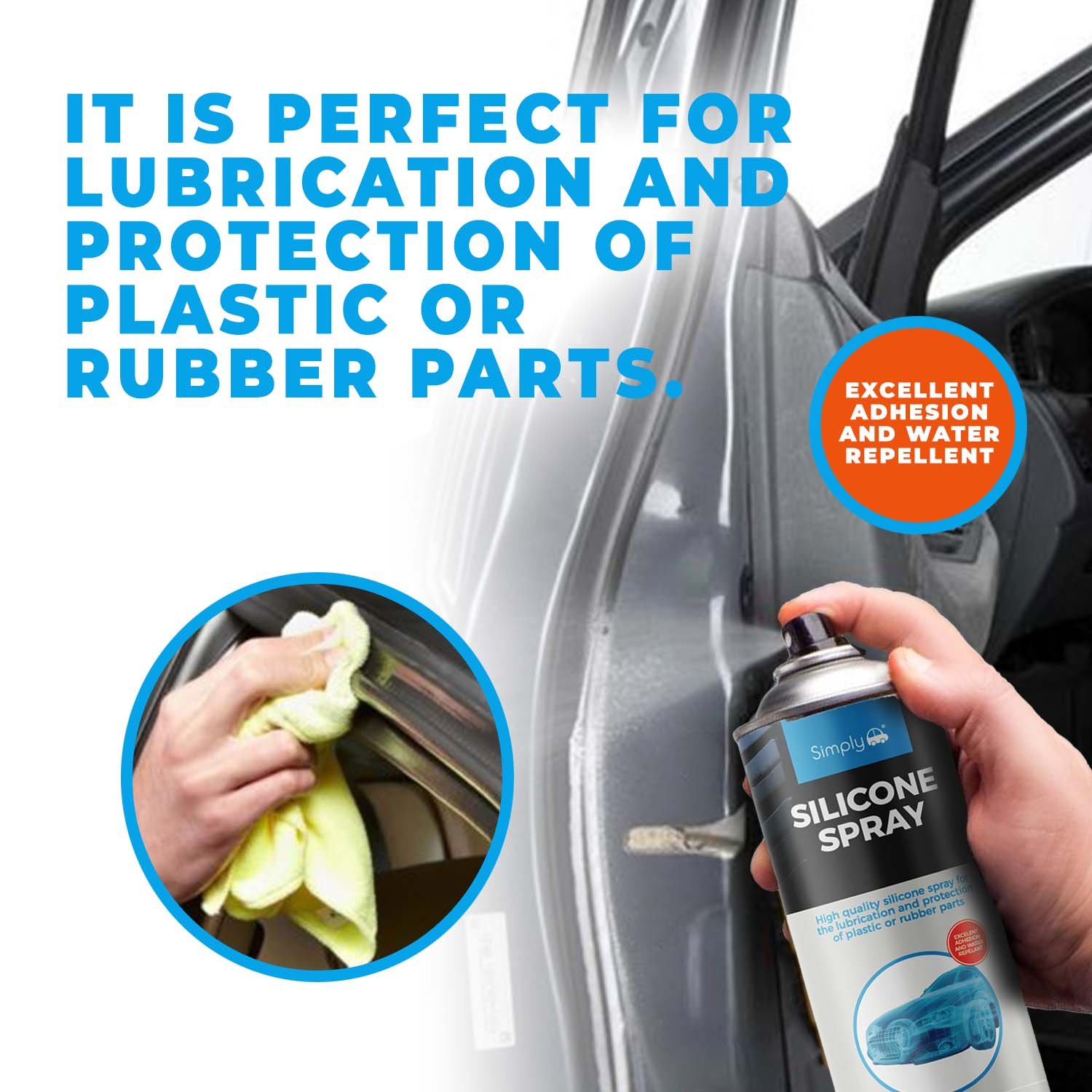 Silicone Spray 400ml | Simply Brands | Private Label