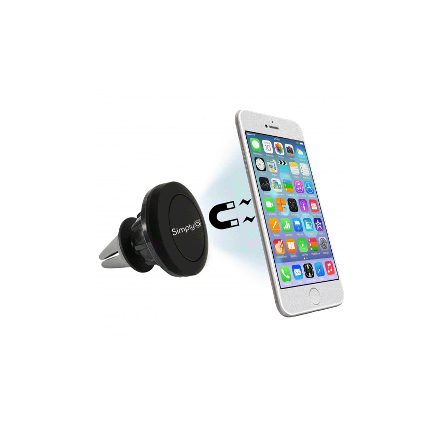 Premium Magnetic Air Vent Phone Holder | Simply Brands | Private Label