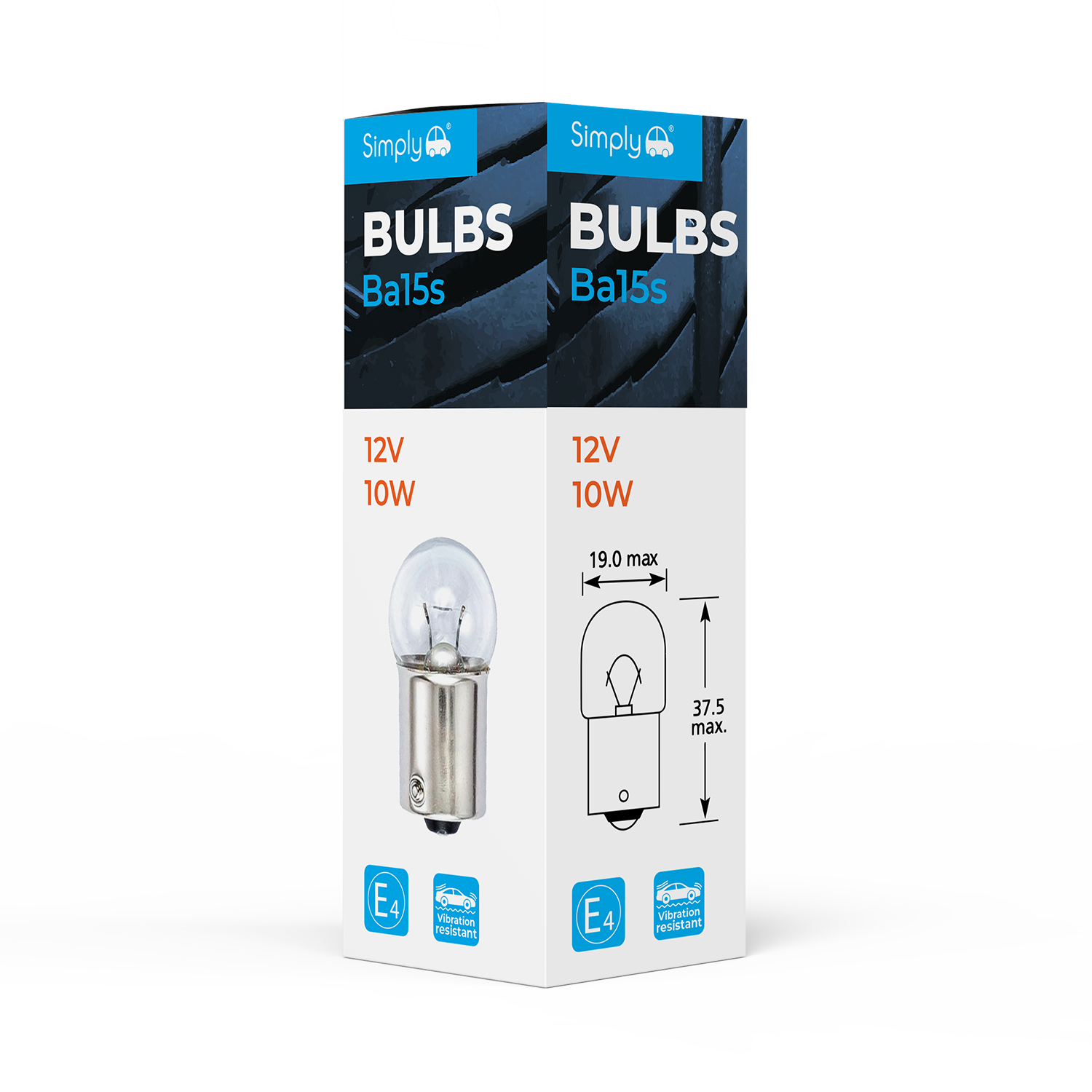 Single R10W S245S Auxiliary Bulb 12V 10W BA15S | Simply Brands ...