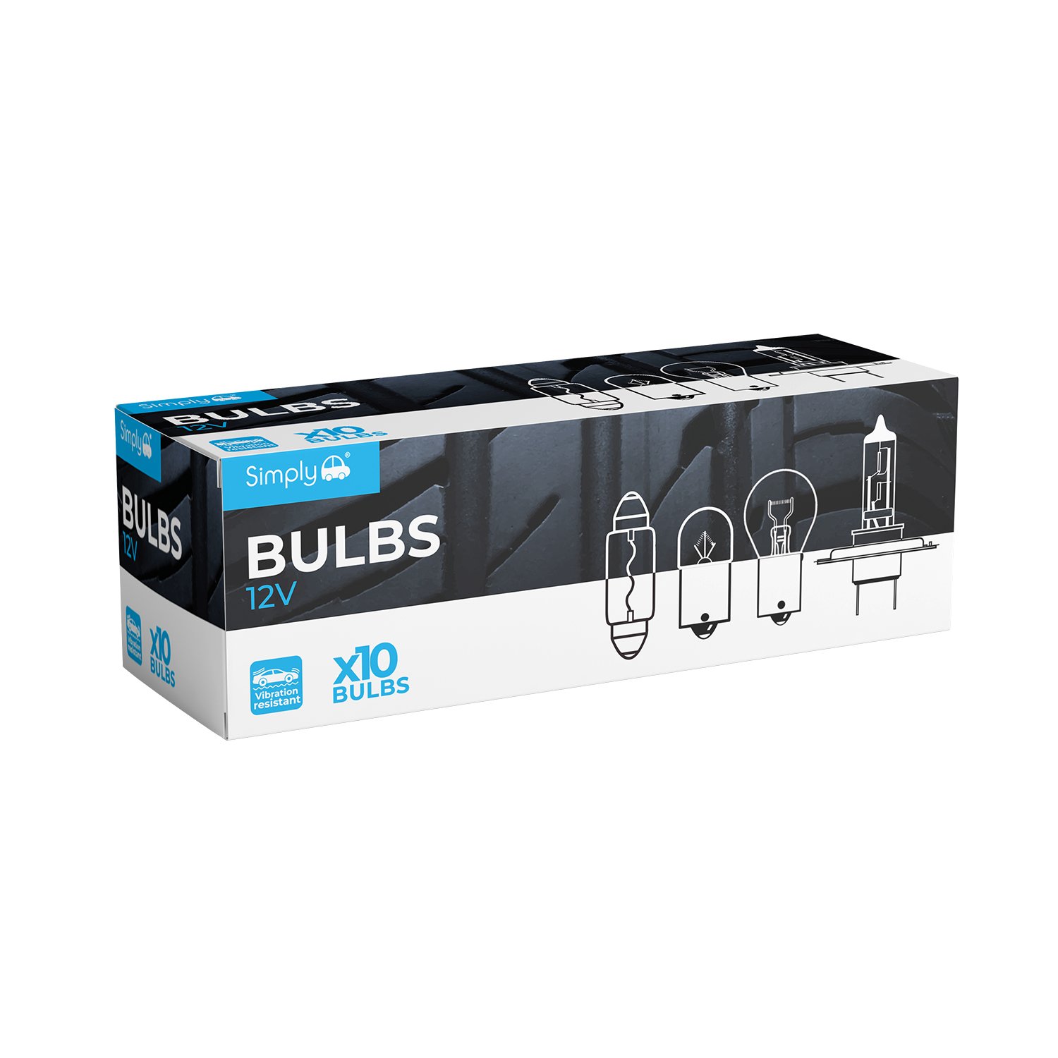 10pk R5W S209 Auxiliary Bulbs 12V 5W BA15D | Simply Brands | Private Label