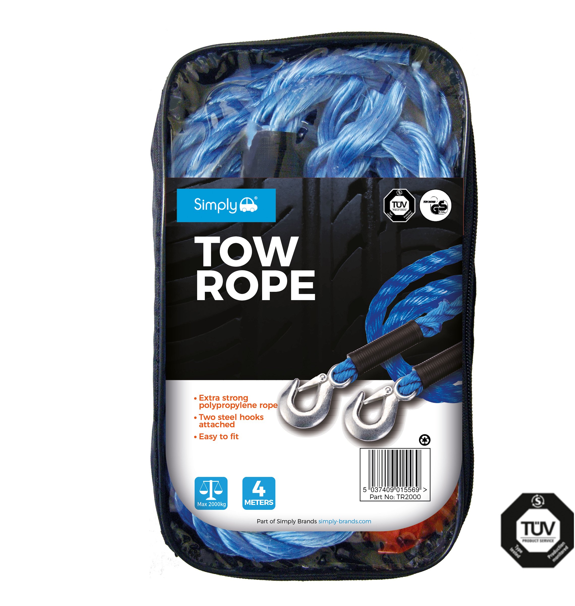 TOW ROPE 4M | Simply Brands | Private Label