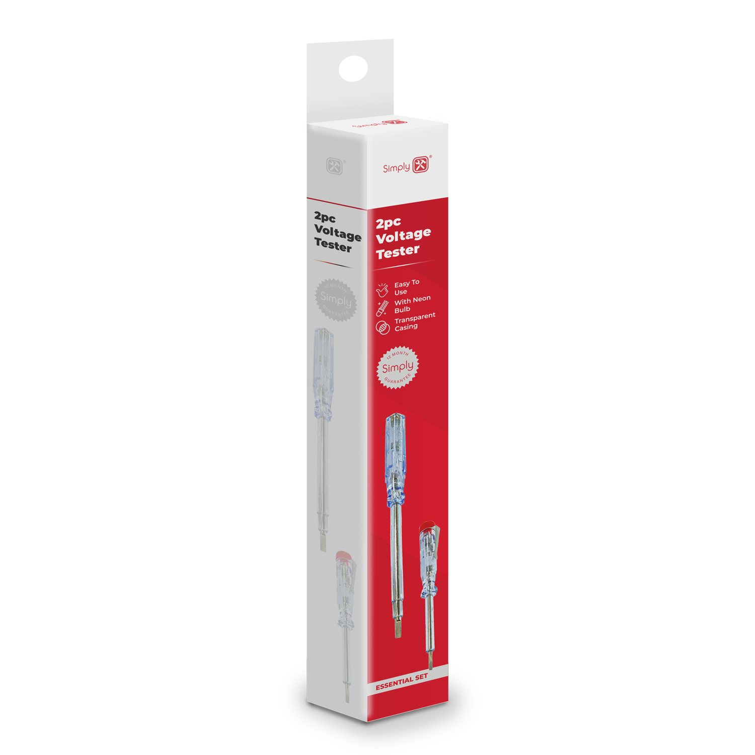 2pc Voltage Tester | Simply Brands | Private Label