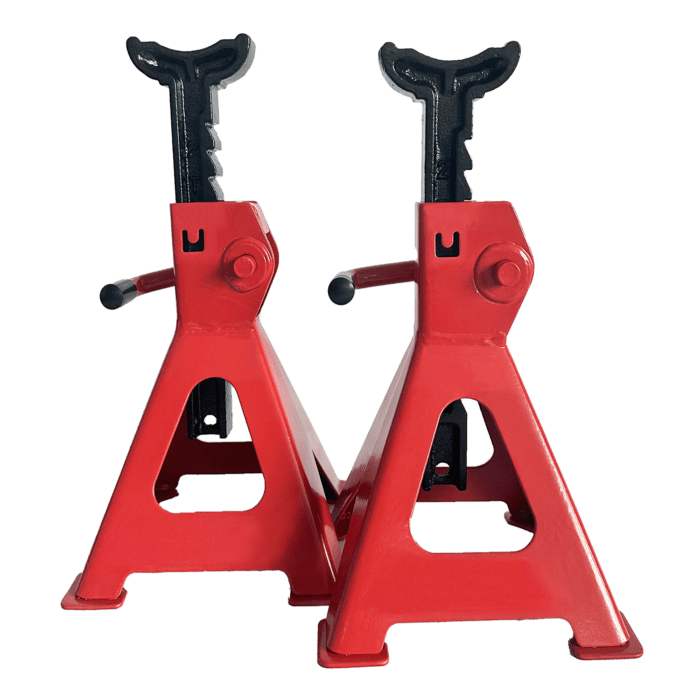 Pair 3T (3000kg) Ratchet Jack Stands USA Style | Simply Brands ...