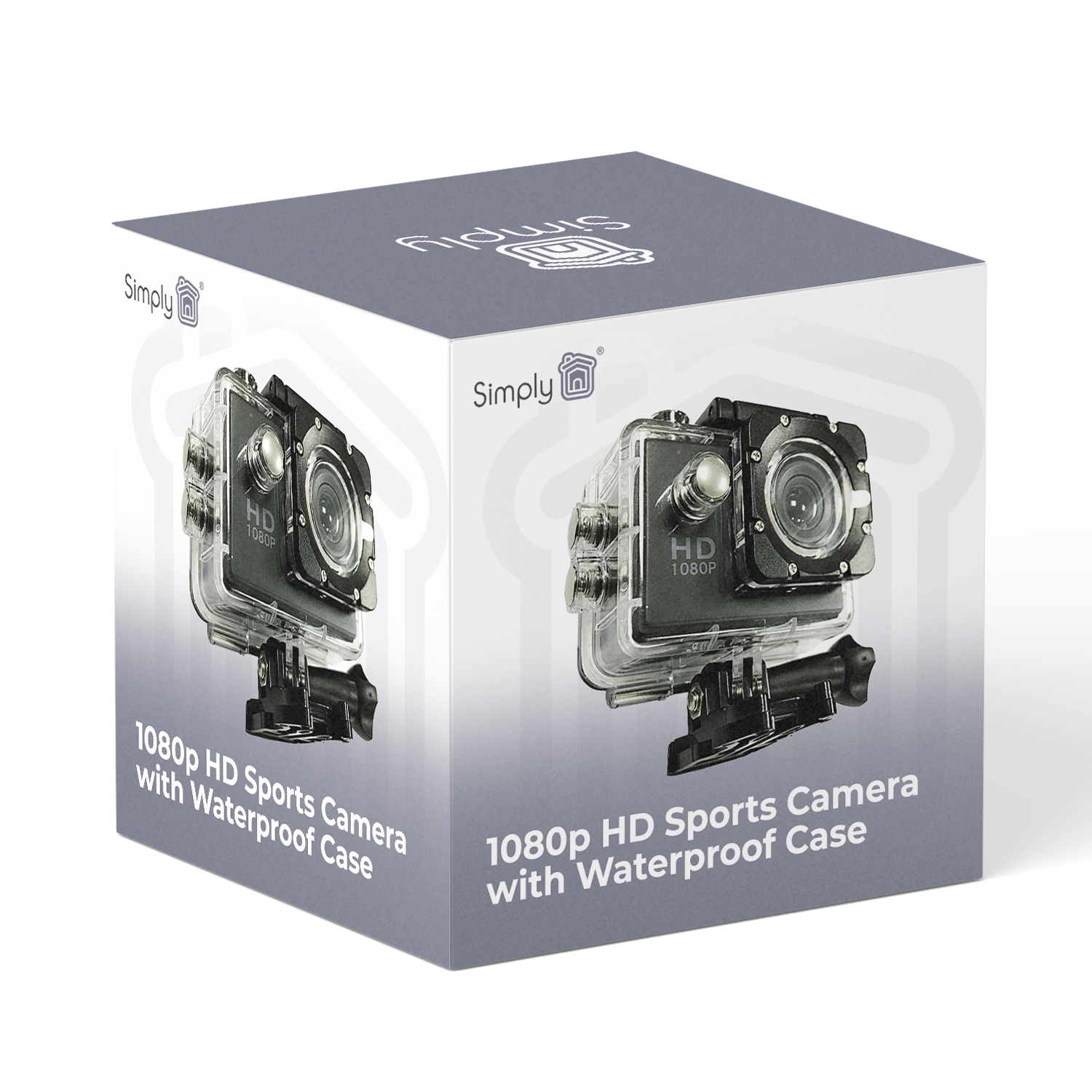 1080p HD Sports Camera with Waterproof Case | Simply Brands | Private Label