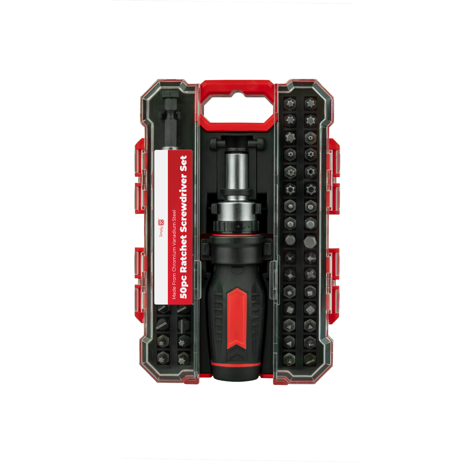 50pc Ratchet Screwdriver Set | Simply Brands | Private Label