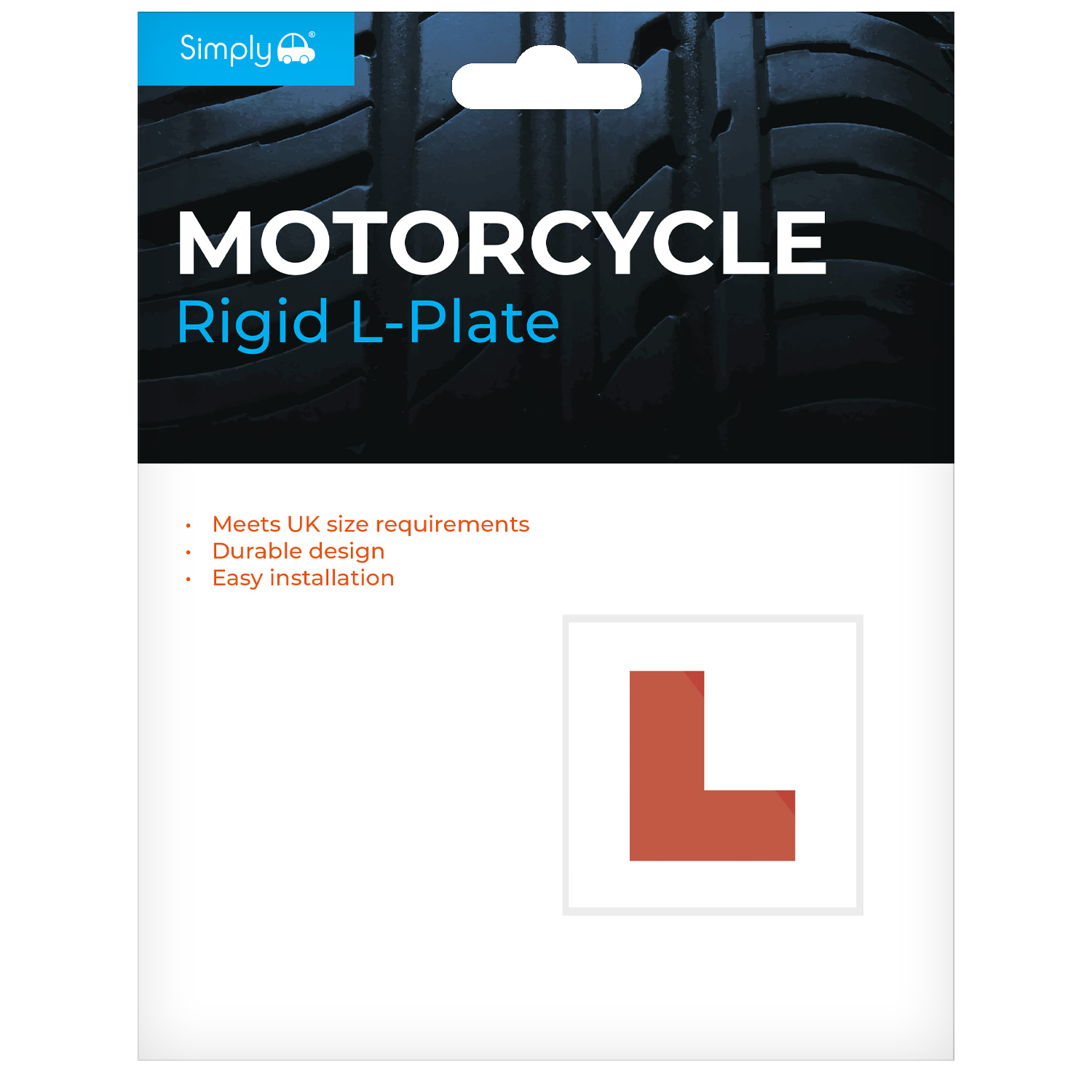 Motorcycle Rigid L Plates | Simply Brands | Private Label