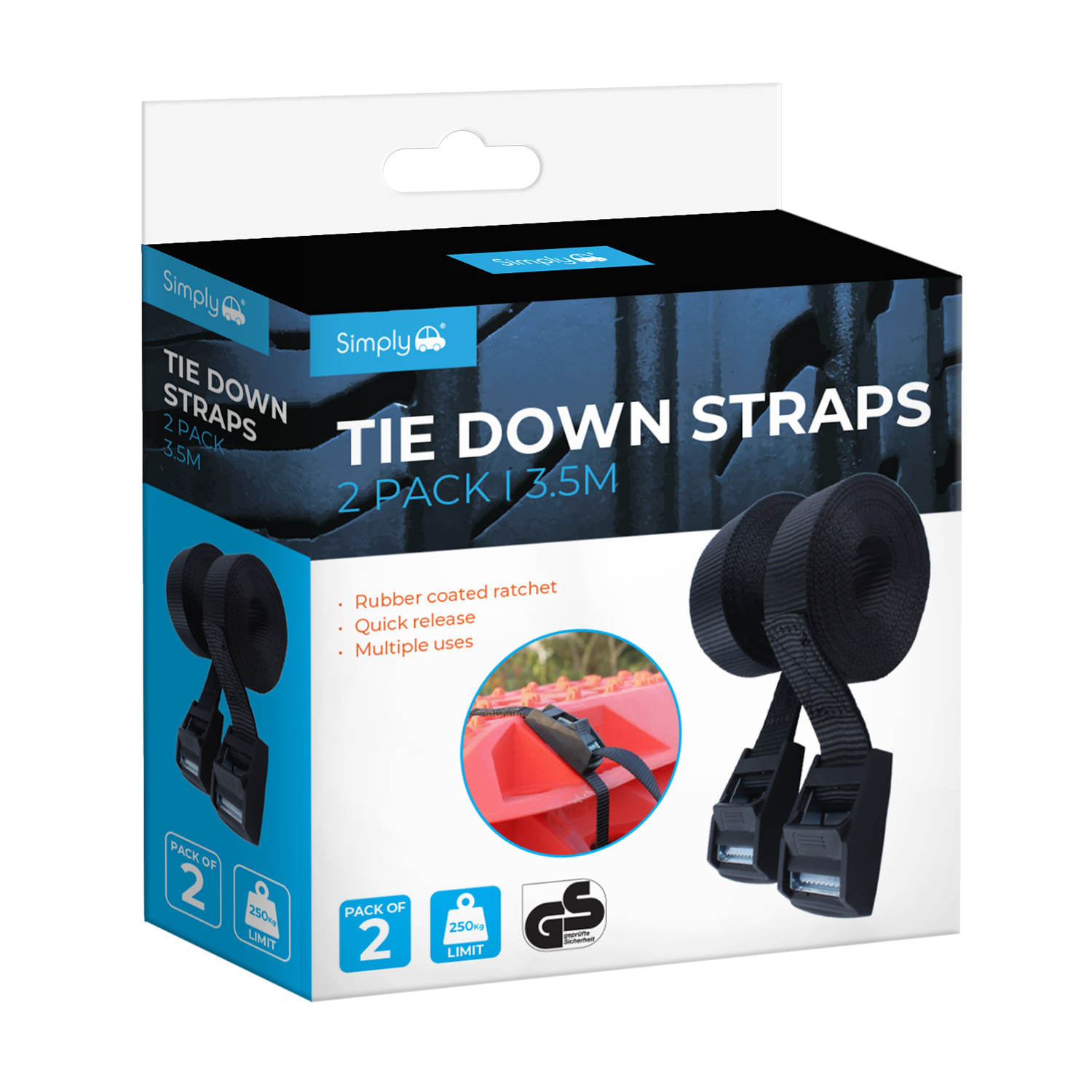 Tie Down Straps Simply Brands Private Label