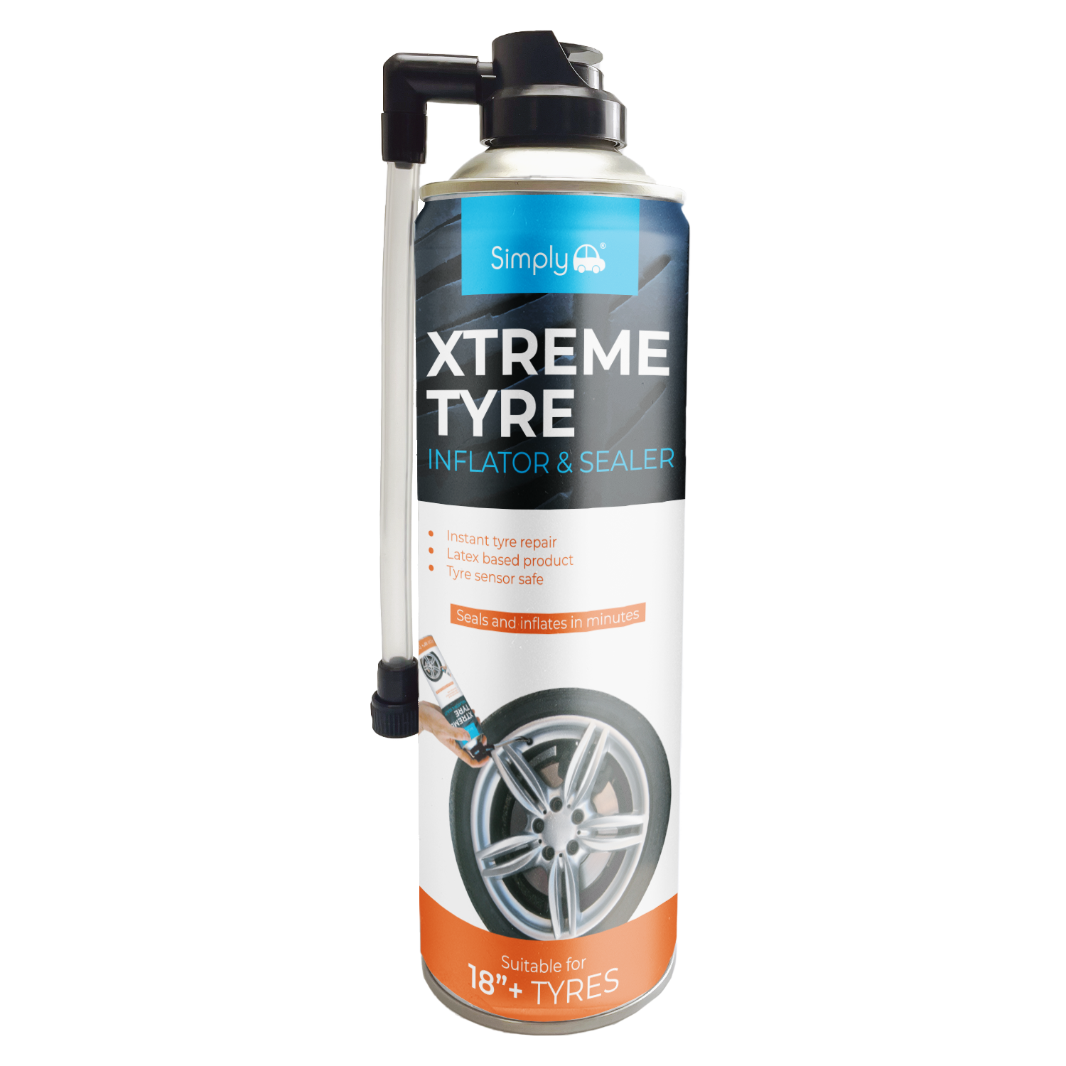 Xtreme Tyre Inflator & Sealer 600ML | Simply Brands | Private Label