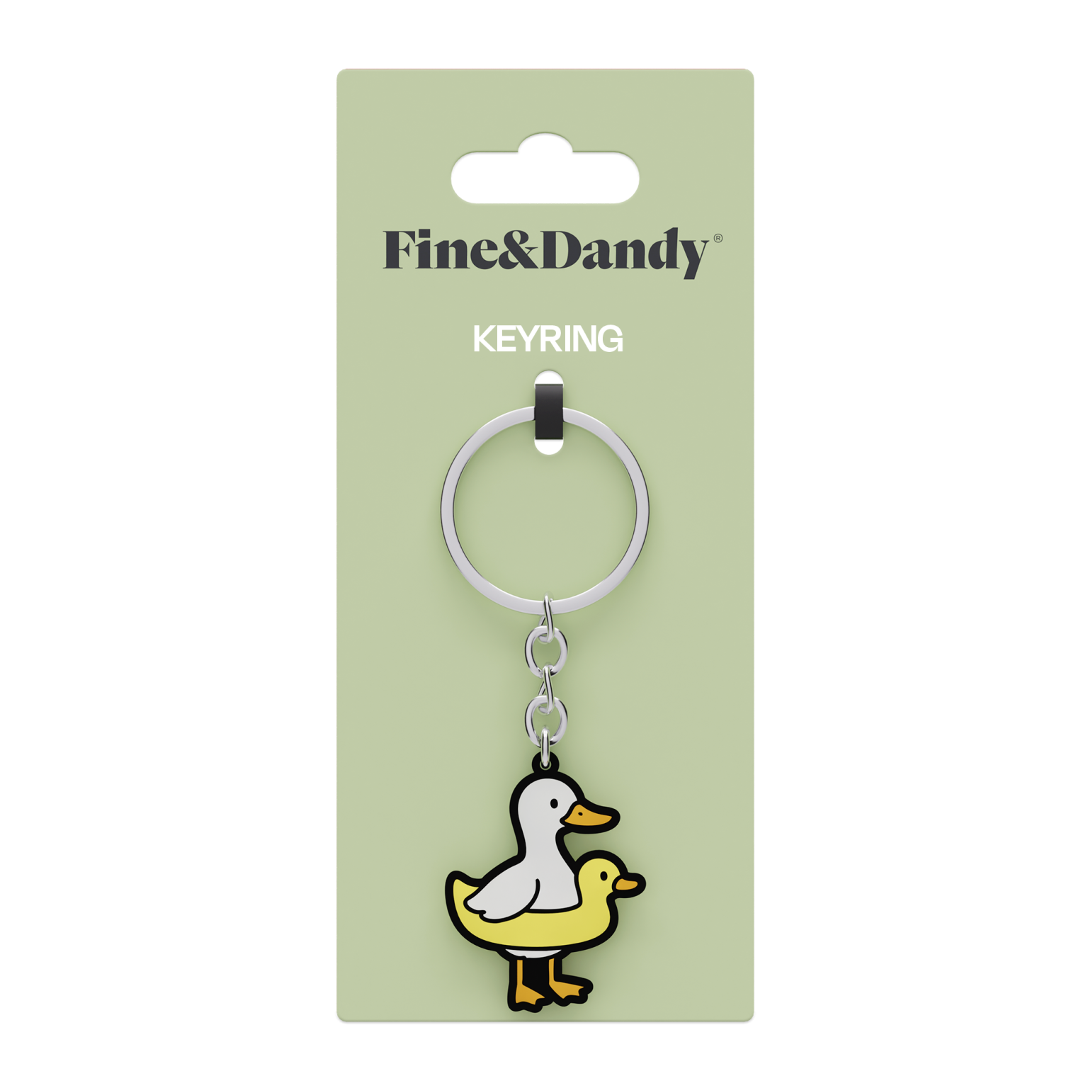 Duck Ring Keyring | Simply Brands | Fine & Dandy